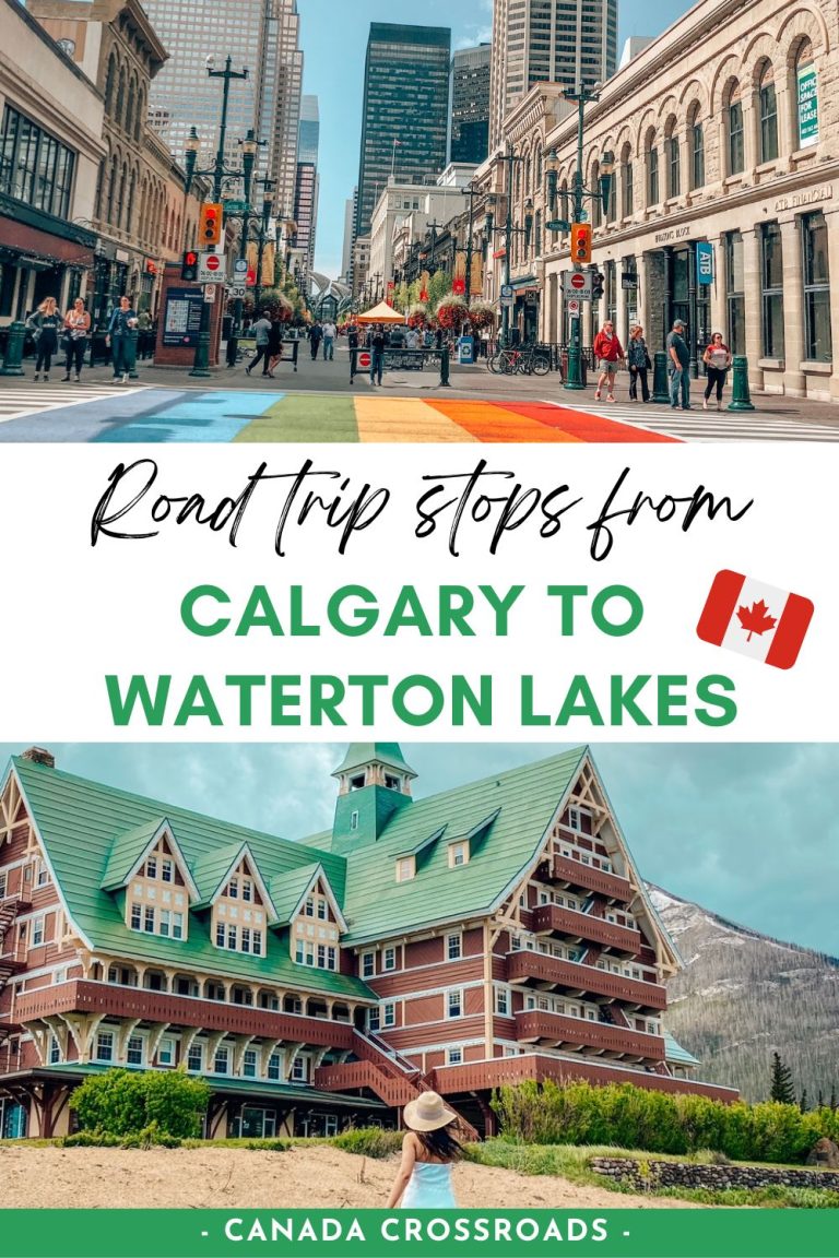 Calgary to Waterton Road Trip Stops - Canada Crossroads