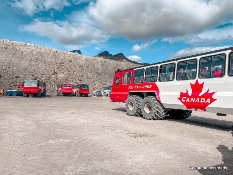 Visiting Columbia Icefield: Ice explorer Glacier Tour Review - Canada ...
